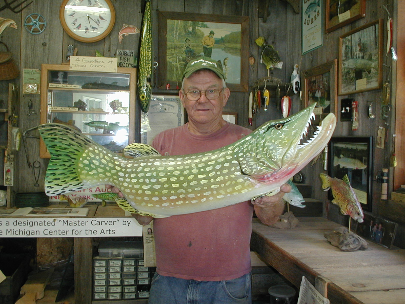 All About Dave Kober – Master Fish Decoy Carver – Kober Decoys