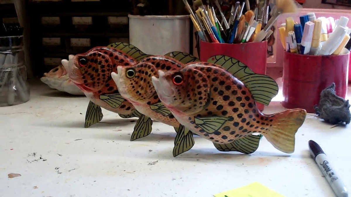 All About Dave Kober – Master Fish Decoy Carver – Kober Decoys